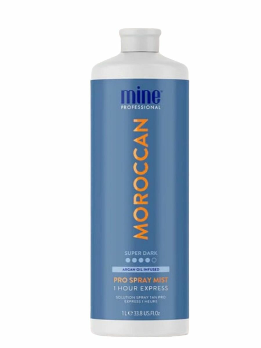 MineTan / Лосьон для моментального загара Moroccan Pro Spray Mist 13% DHA 1000 мл