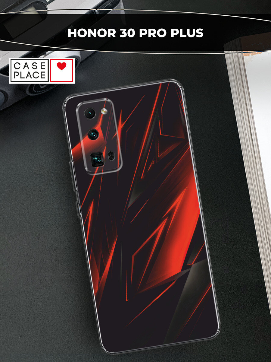 Чехол на Honor 30 Pro Plus / Хонор 30 Про Плюс с принтом Игровой фон