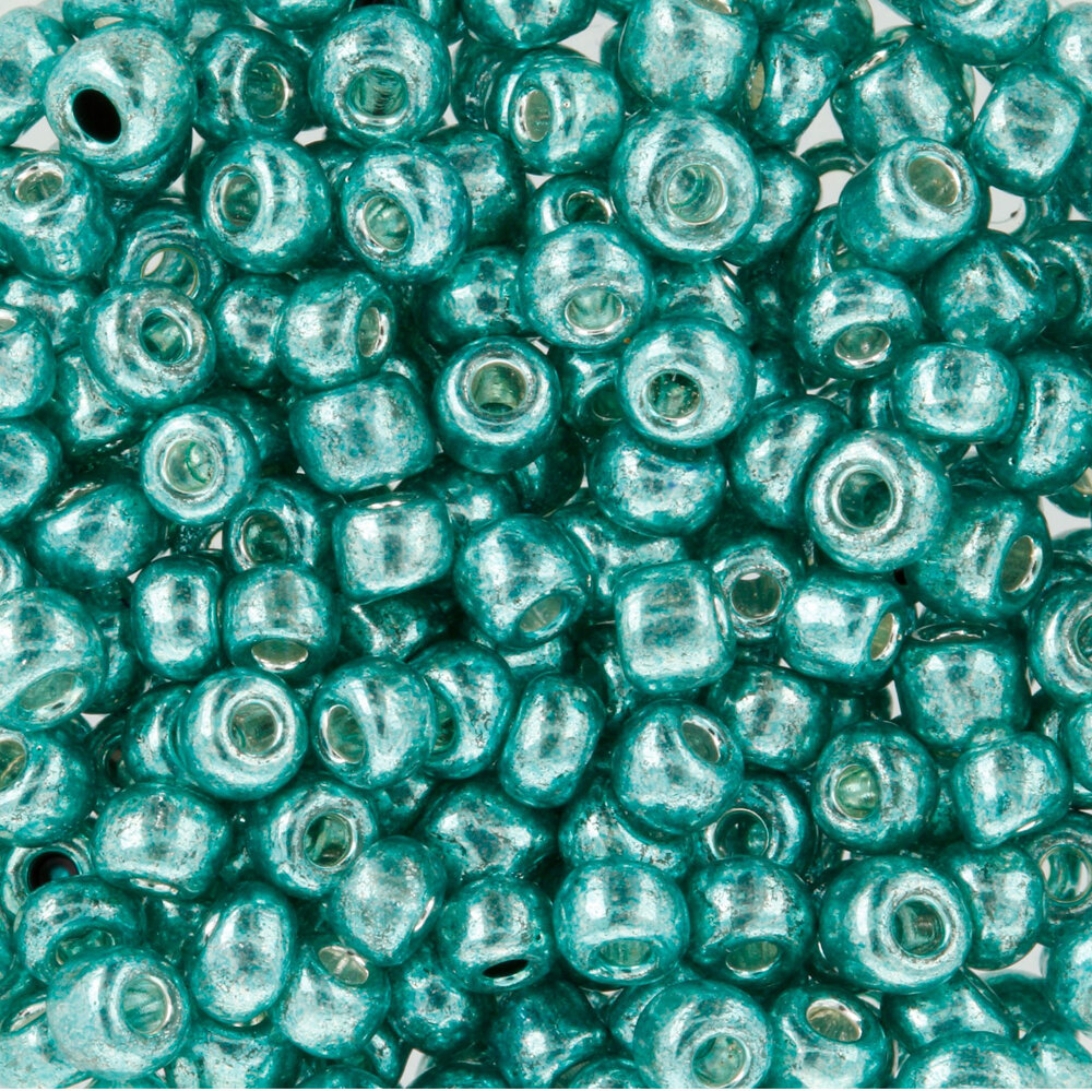 Бисер Zlatka GR-BB51 08/0 (0557-0569), 10 г - для украшений, вышивки и бисероплетения цвет №0568 изумрудный