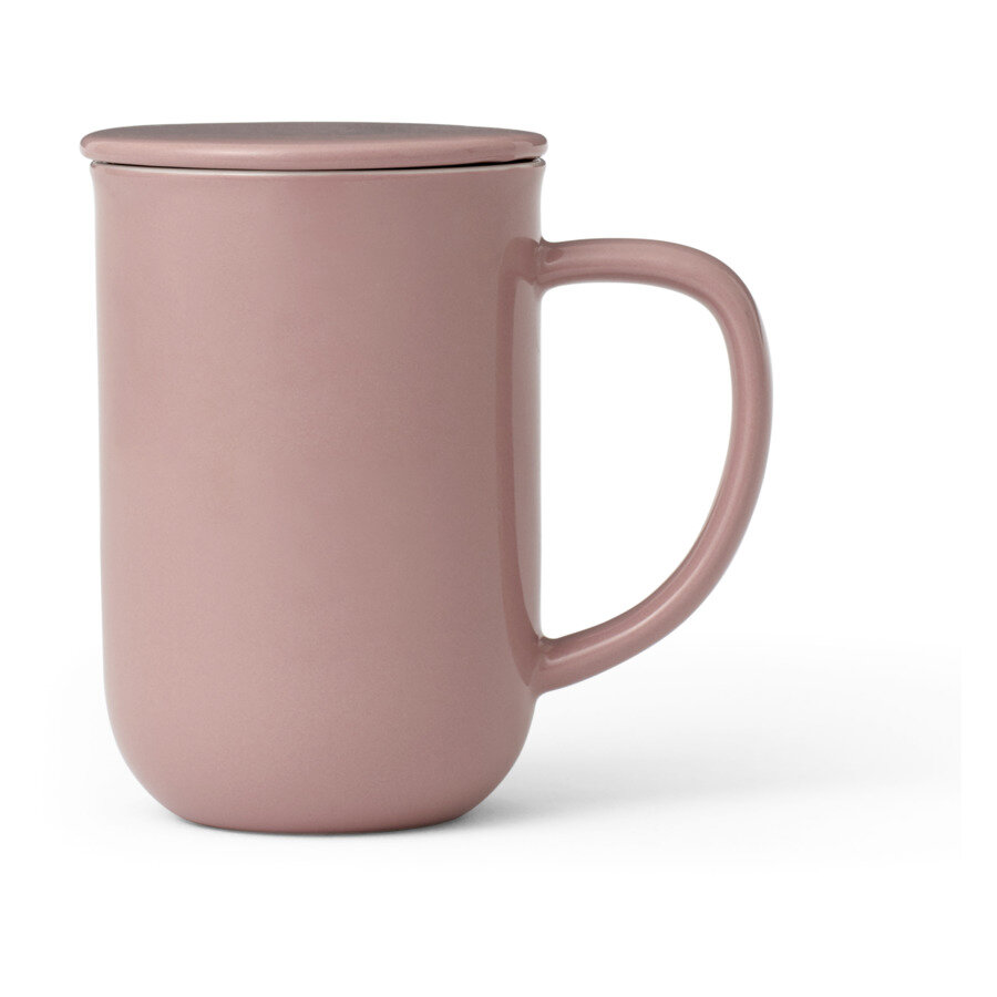 Термокружка с ситечком Viva Scandinavia Minima 500 мл, фарфор твердый, премиум качество