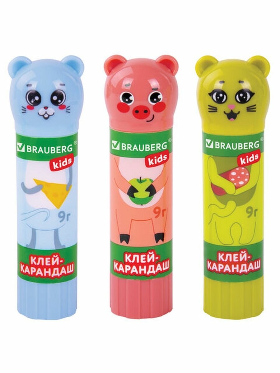 Клей карандаш 3 шт.