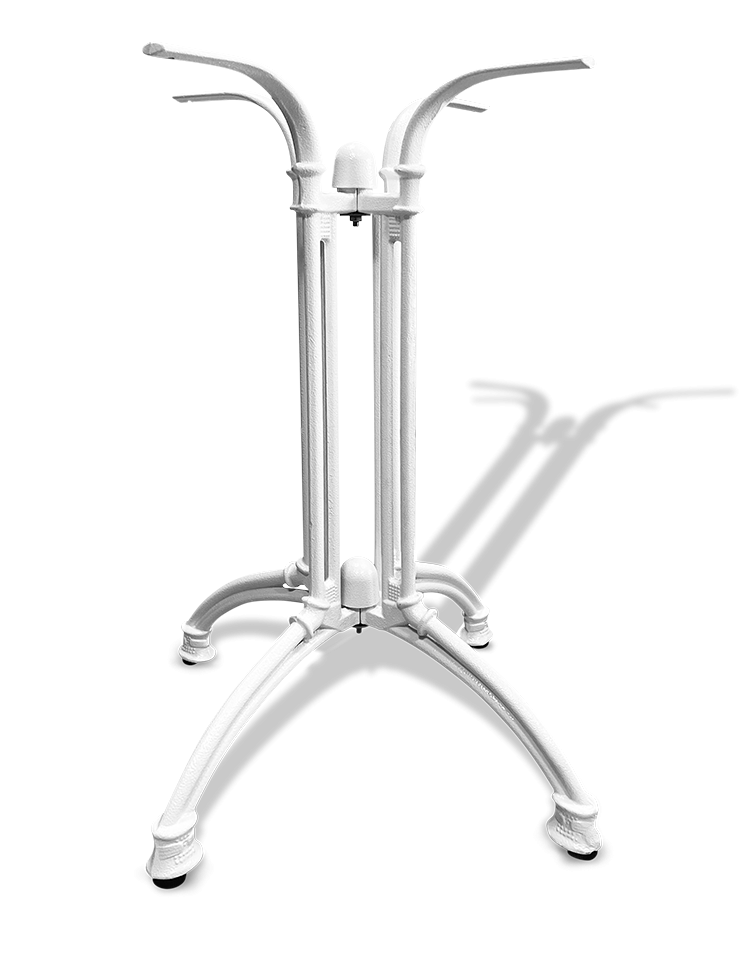 Подстолье чугунное белое