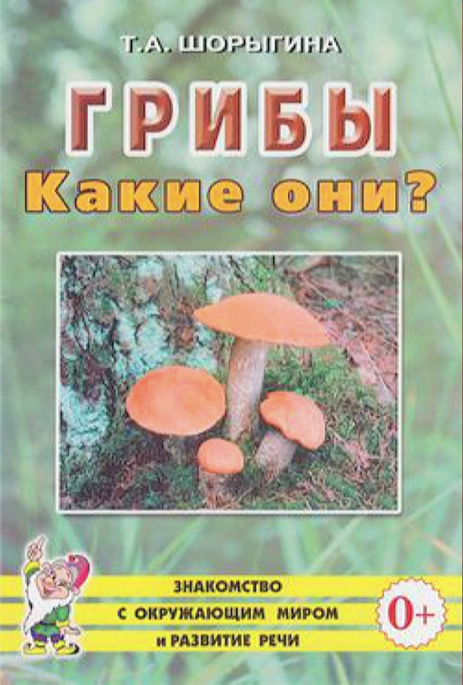 ЗнакомствоСОкружМиромИРазвитиеРечи2 Грибы Какие они? Кн. д/воспитателей, гувернеров и родителей (Шоры