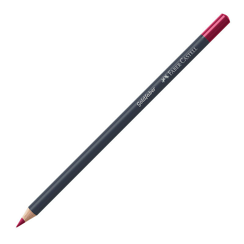 Цветные карандаши Faber Castell Карандаш цветной Faber-Castell Goldfaber, 126 кармин перманентный