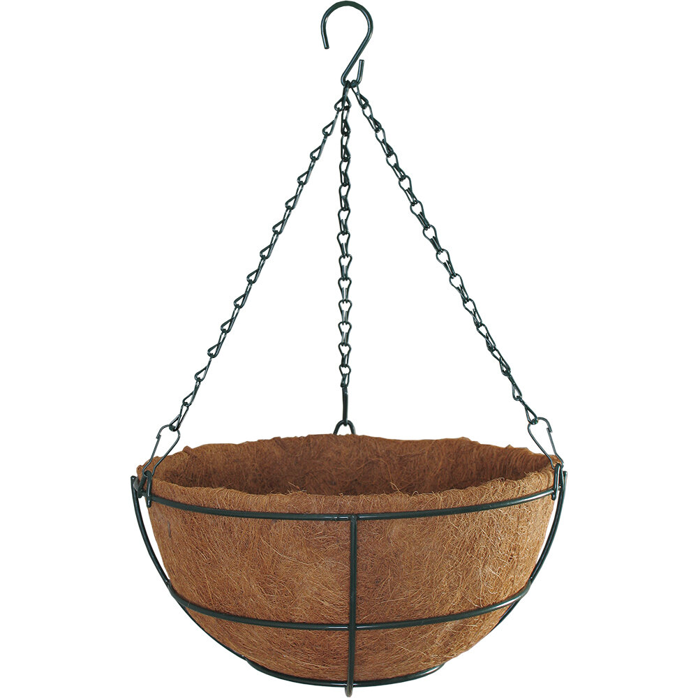 Коковита-кашпо подвес. Ретро d-40см /24 Listok