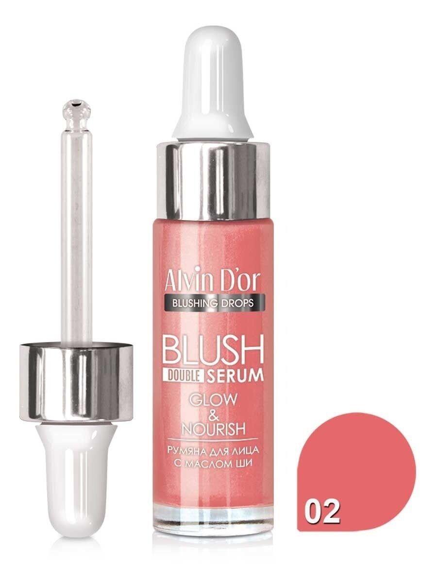 Жидкие румяна Blush double Serum
