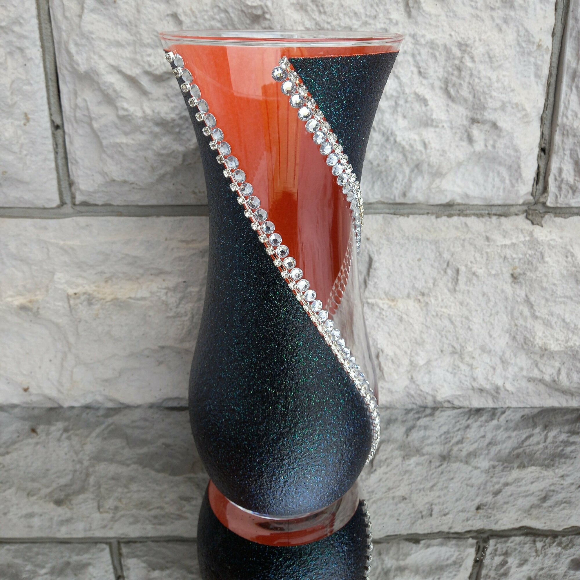 Ваза Талия ручная работа инкрустированная