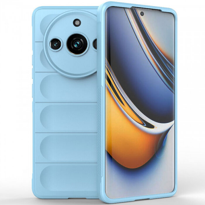 Flex Silicone Противоударный чехол для Realme 11 Pro / 11 Pro Plus с защитой камеры и микрофиброй