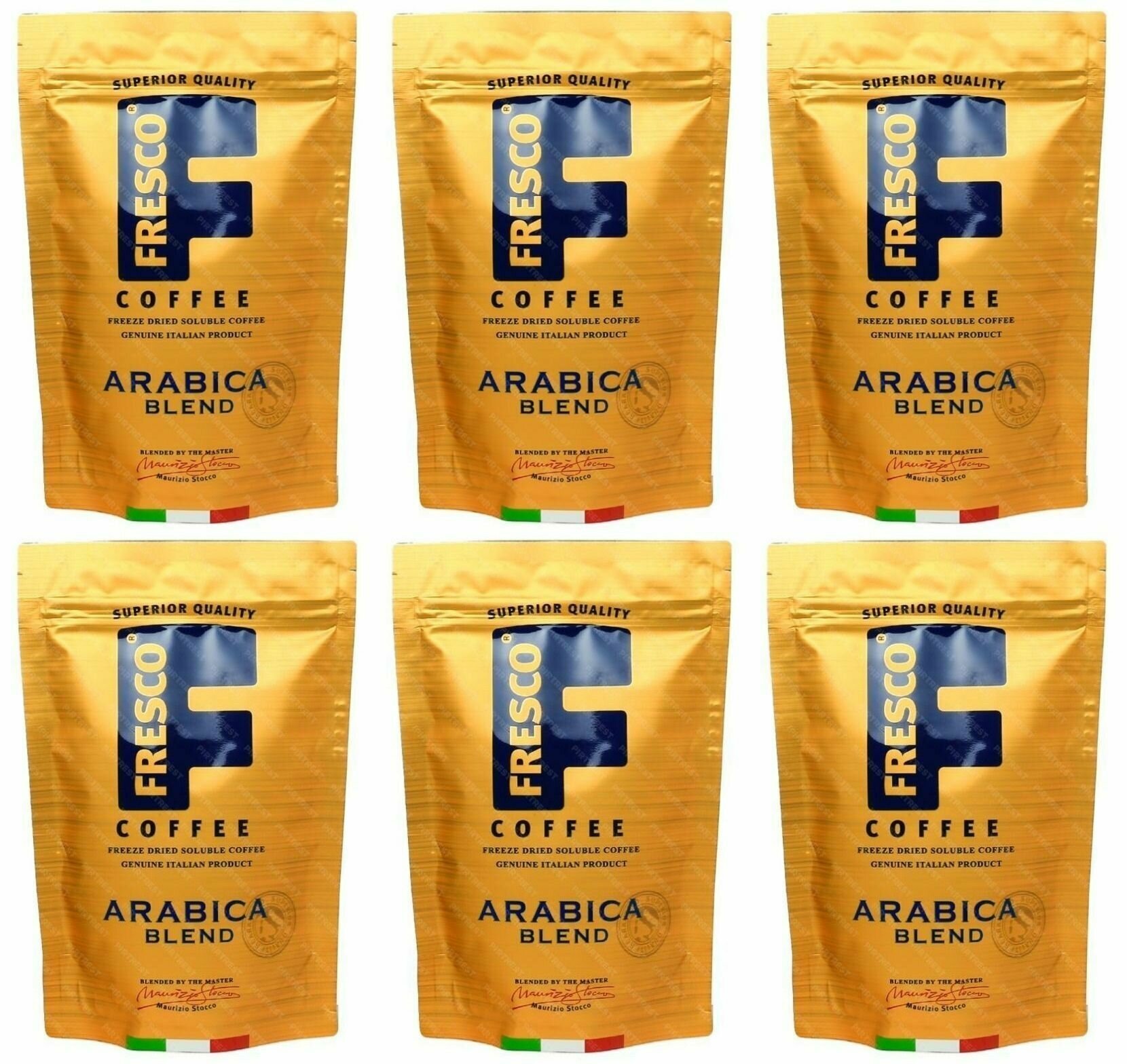 Fresco Кофе растворимый Arabika Blend, сублимированный, 75 г, 6 шт