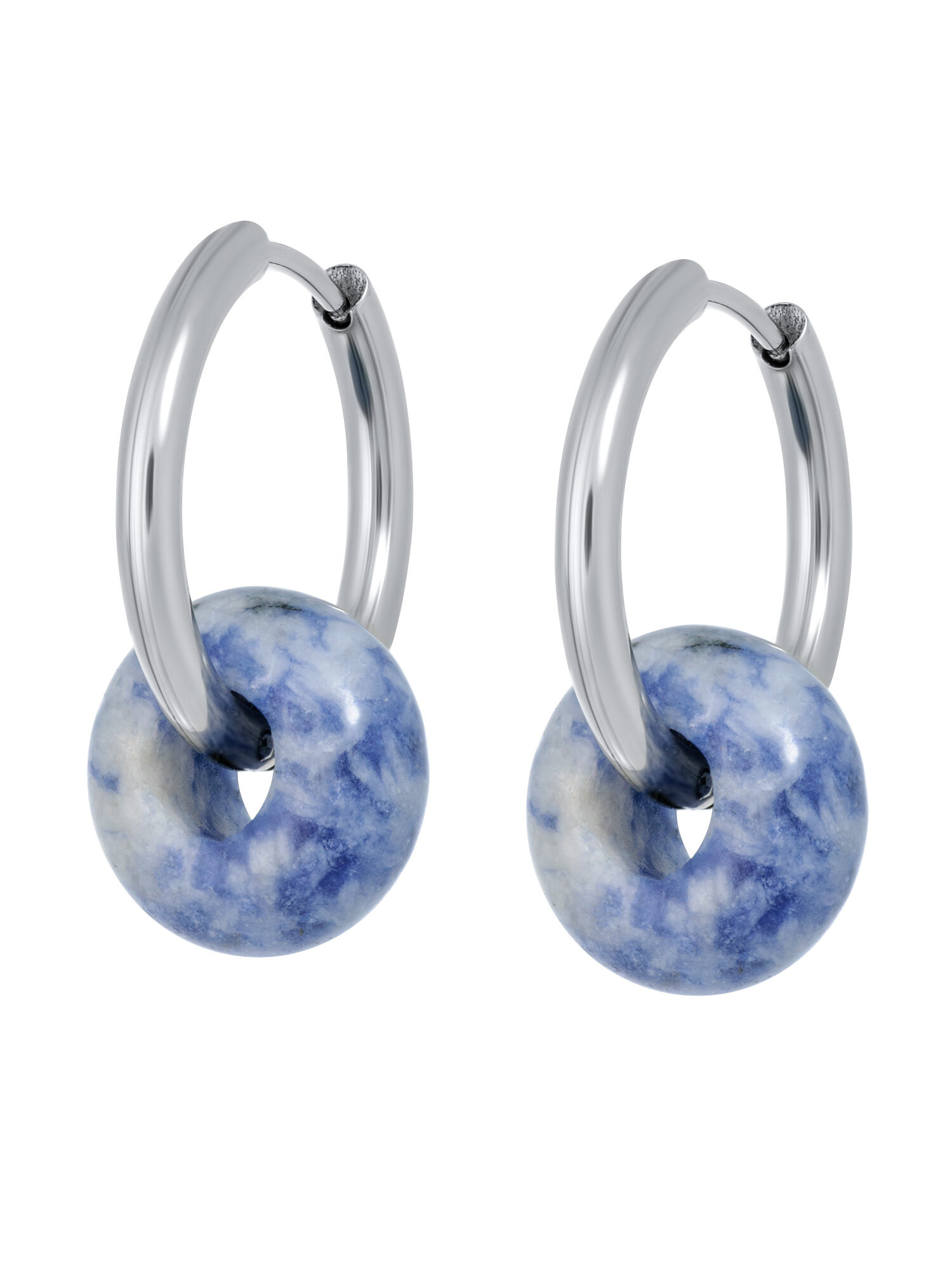 Серьги-трансформеры, содалит