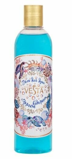 Vesta Гель для душа Морские водоросли, Солнечная коллекция, 500 мл