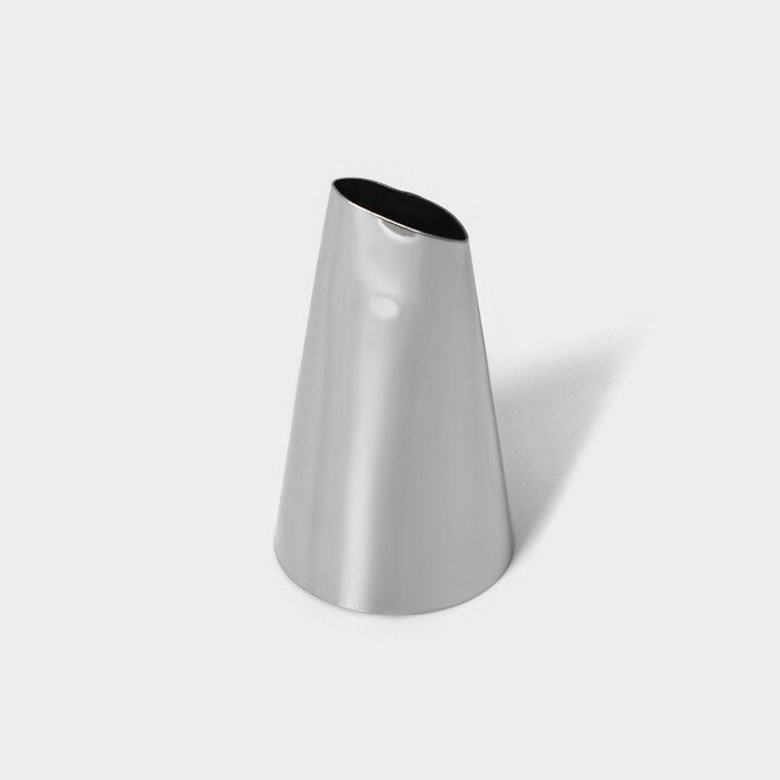 Насадка кондитерская «Лепесток», d=2,5 см, выход 1,2 см, нержавеющая сталь, 3831062