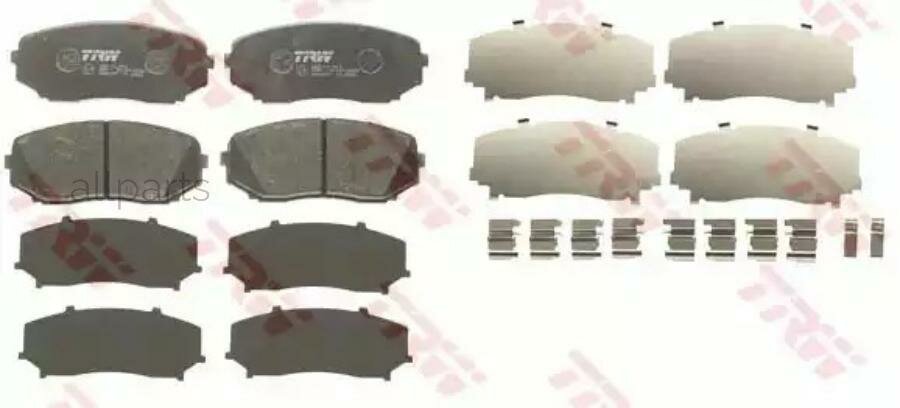 TRW GDB3471 Колодки передние MAZDA CX-7 TRW GDB3471