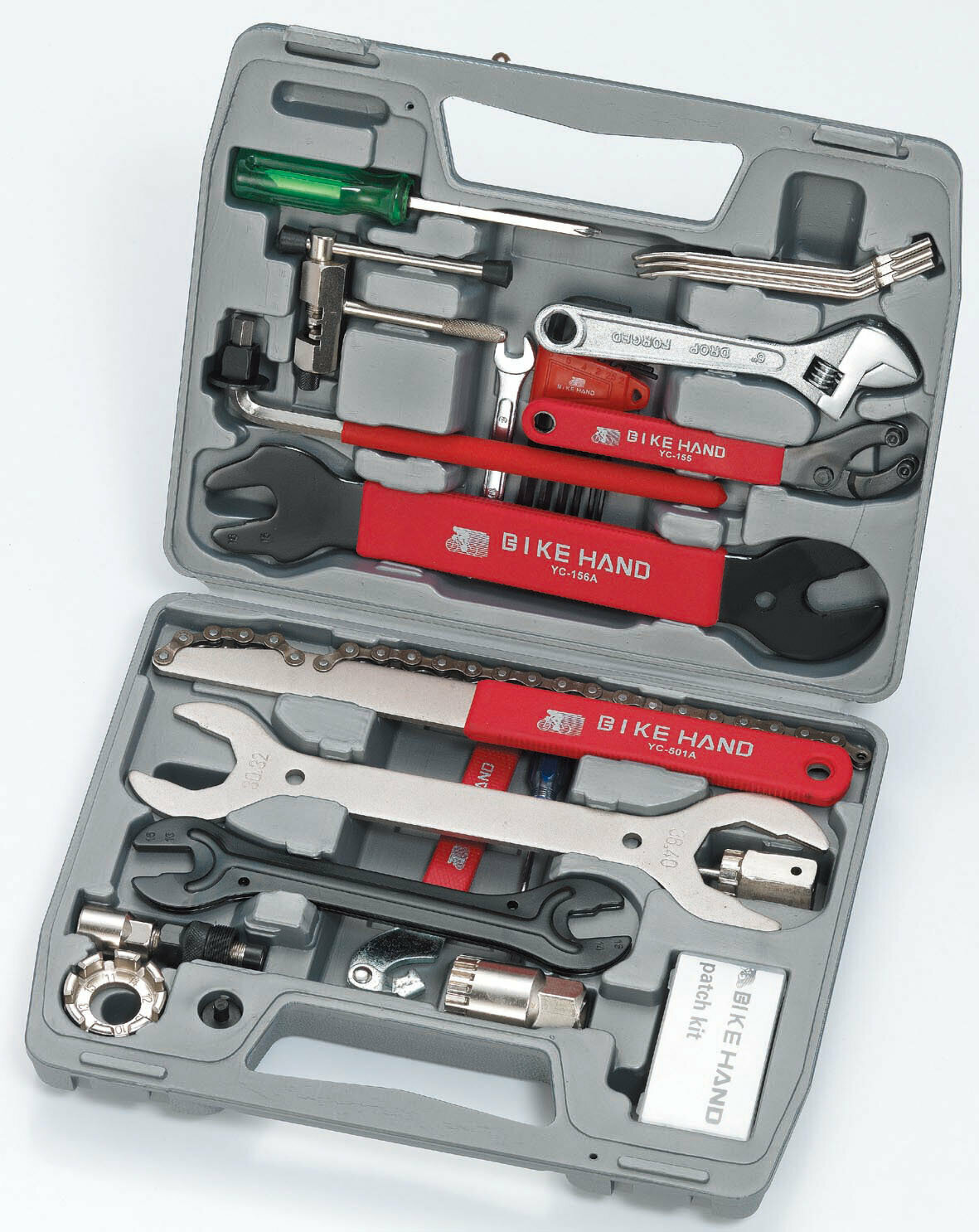 Набор инструментов BIKEHAND YC-735A профессиональный, универсальный, 19 позиций, в кейсе