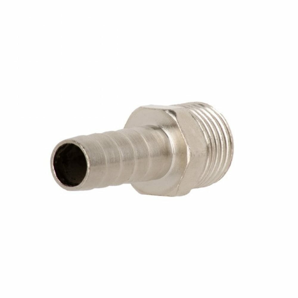 Переходник (наружная резьба 1/2" - елочка 12 мм) для шланга INTERTOOL PT-1842 штуцер шланговый соединитель наружный