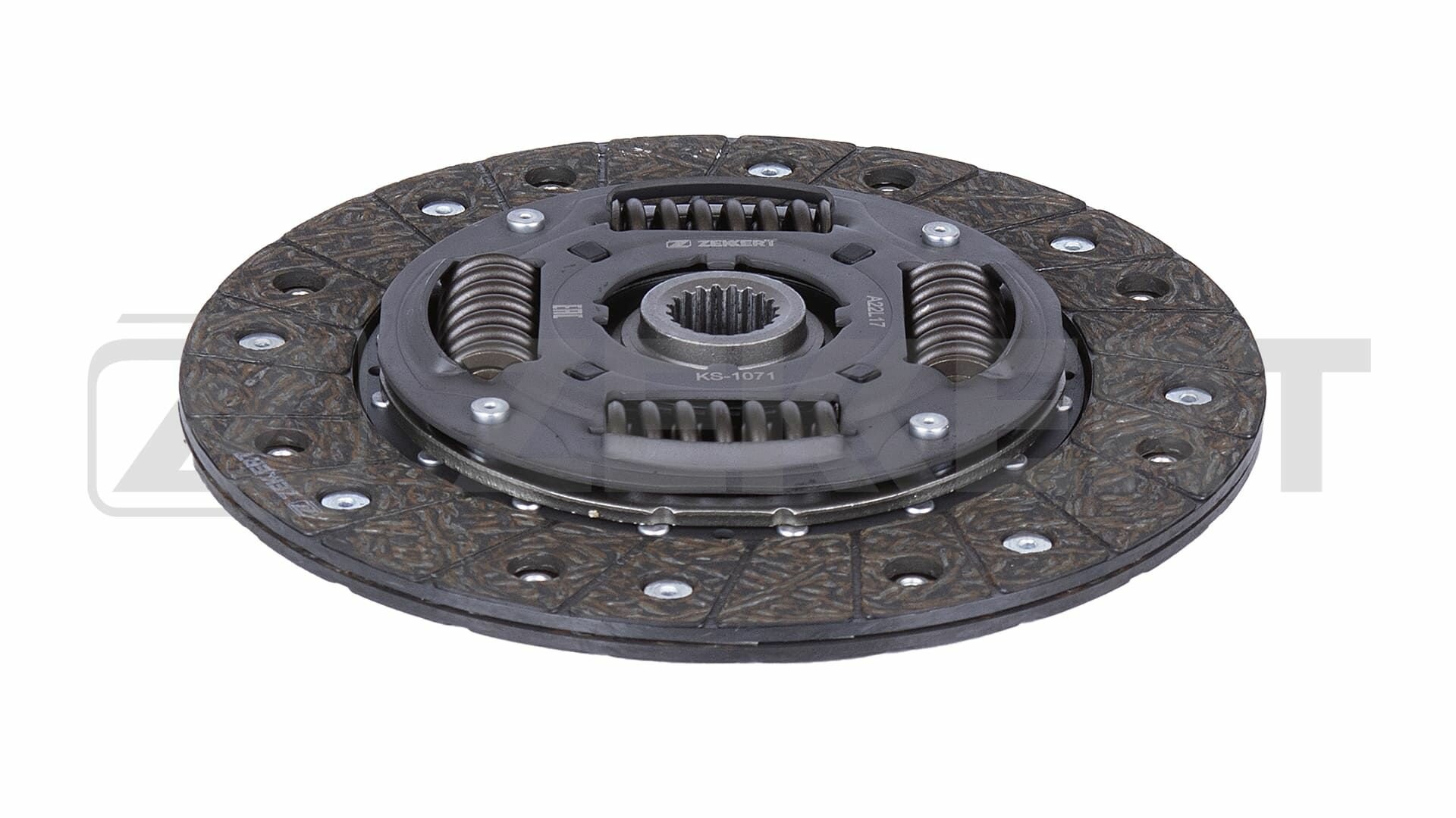 Zekkert Диск сцепления Kia Rio II, III 05-, Ceed 06-, Cerato I, II 04-, Soul 09-, Hyundai Solaris IV 10-, Accent III 05-