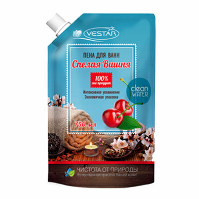 Пена для ванны вестар Спелая вишня 750 мл