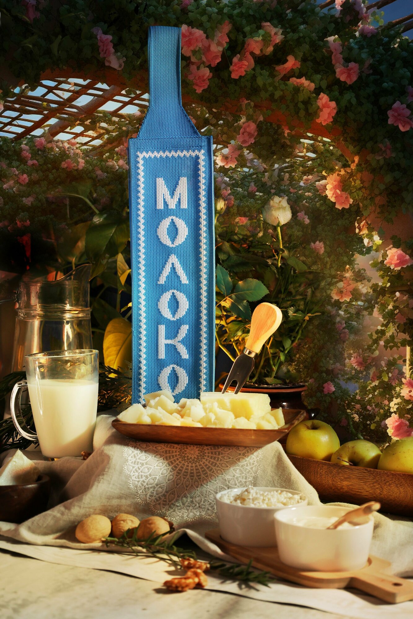 Новогодний чехол для бутылки подарки на новый год подарочная упаковка мешочек для бутылки