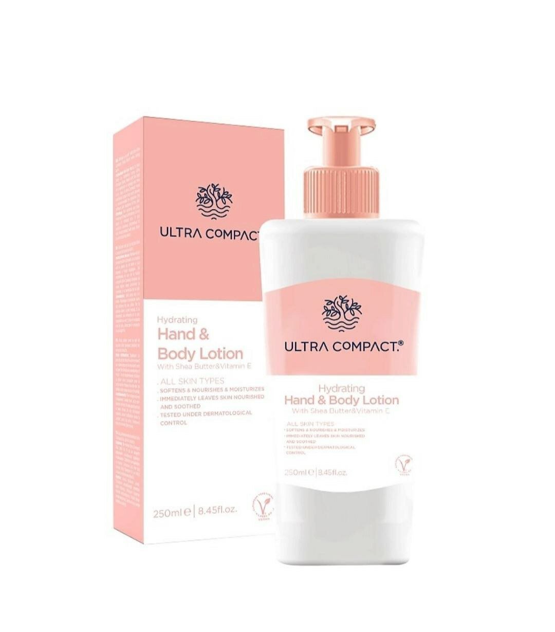 Увлажняющий лосьон для рук и тела с маслом ШИ и витаминами А и Е, 250мл, Турция Уникальный аромат, шелковистая и гладкая кожа.