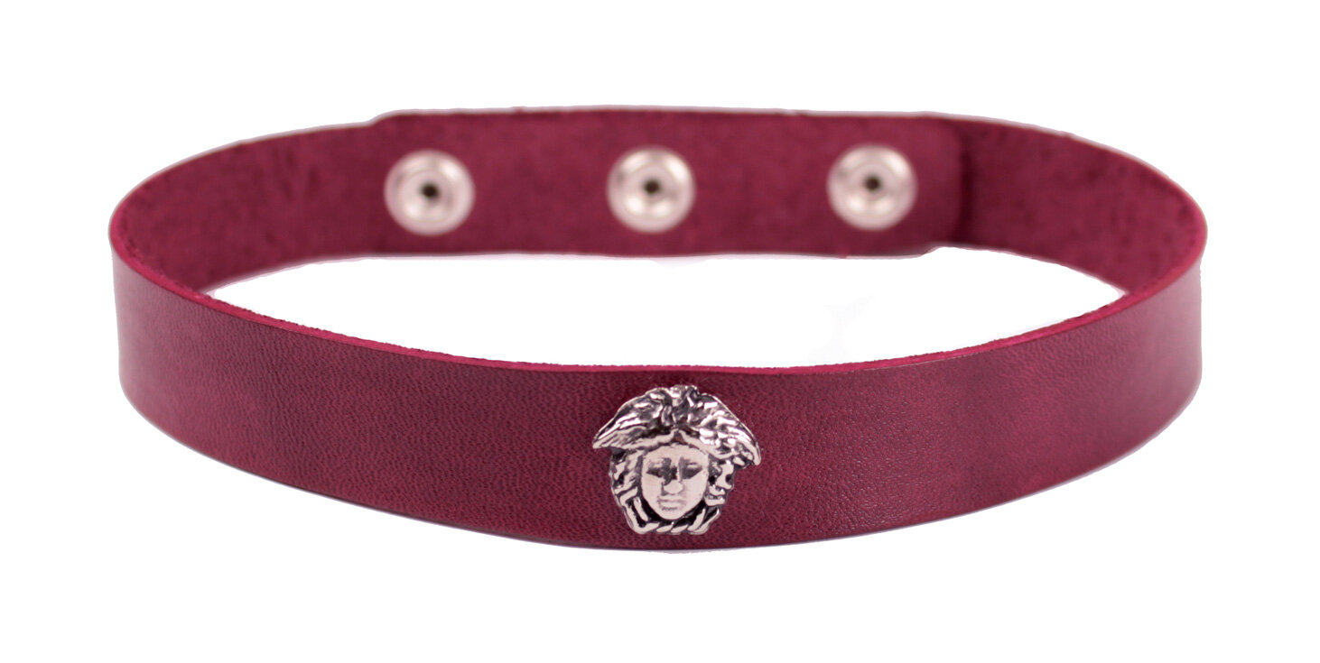 Чокер, кожа