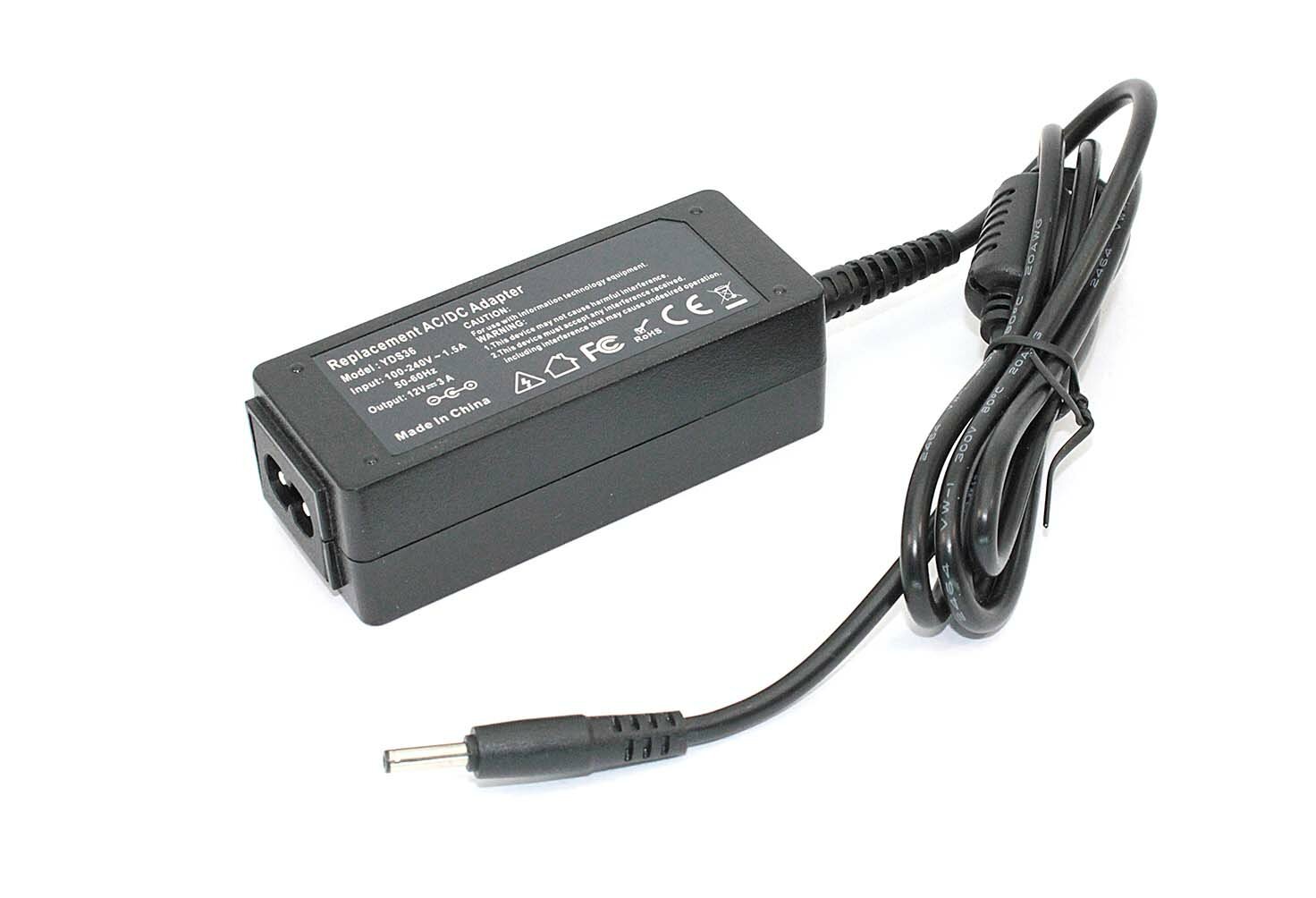 Блок питания (сетевой адаптер) для ноутбуков Asus 12V 3A 3.5x1.35mm 36W OEM