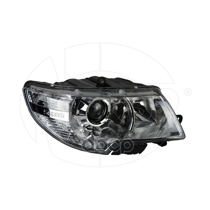 Фара SKODA Superb B6 (08-13) правая (галоген) NSP NSP арт. NSP083T1941018C