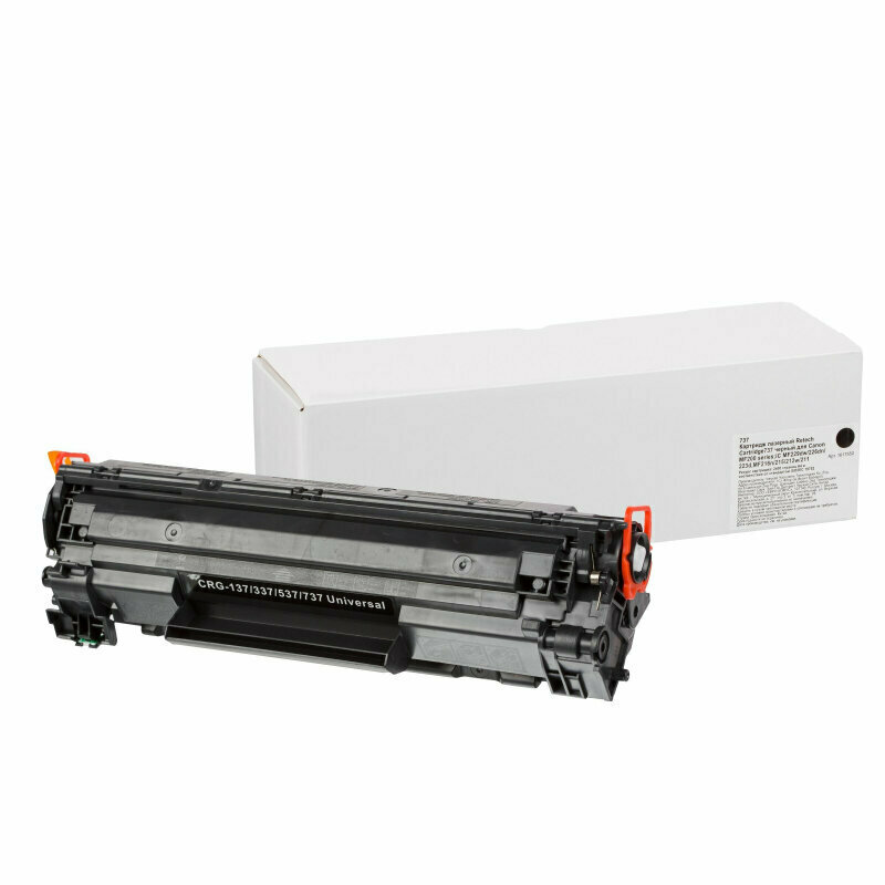 Картридж лазерный Retech Cartridge 737 для Canon черный совместимый, 1617550