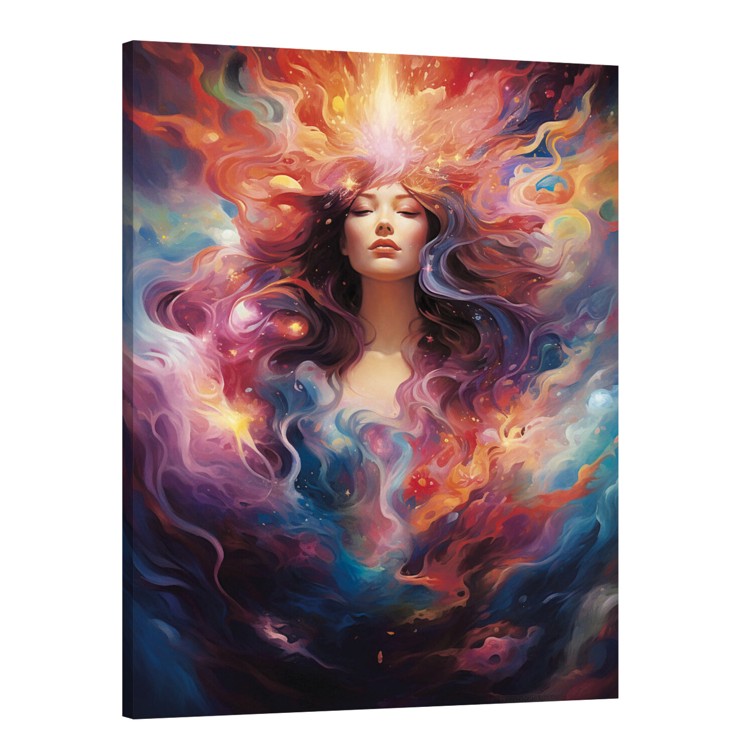 Интерьерная картина 50х70 "Зодиак: встреча с судьбой"