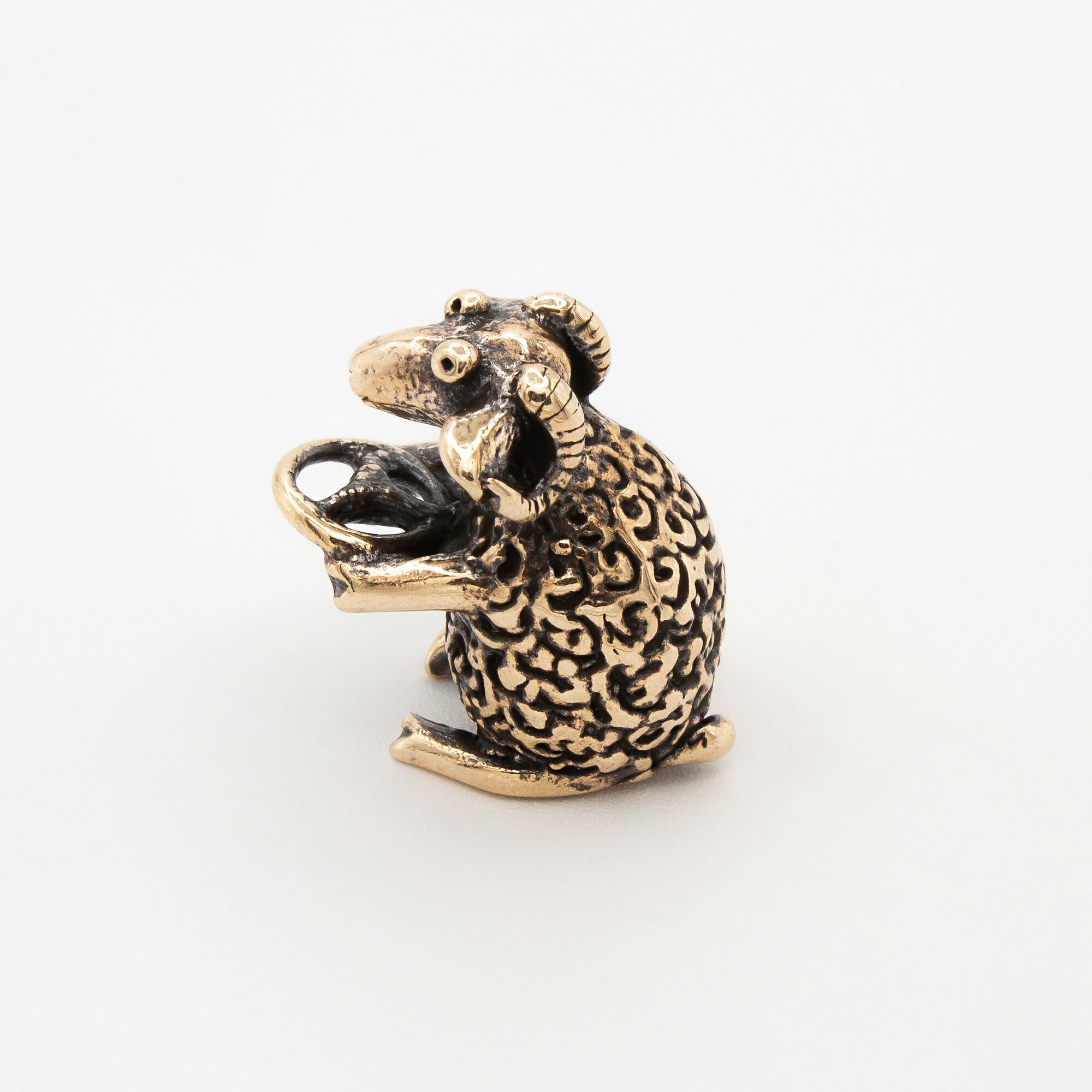 Баран за рулём Фигурка Бронза