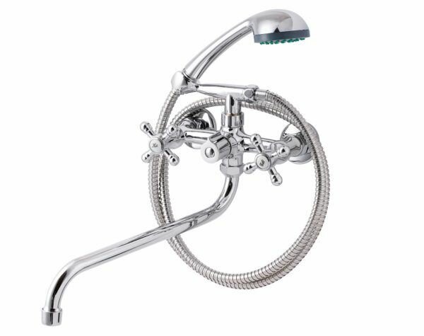 Смеситель для ванной и умывальника Профсан ПСМ-158-К/89 хром