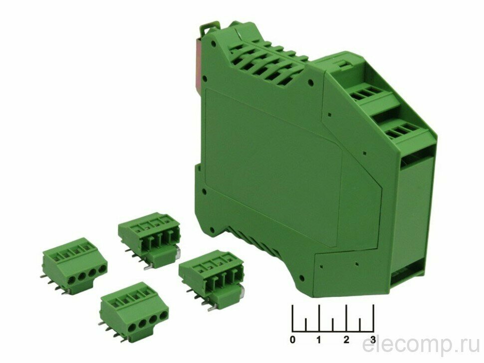 Корпус BOX 105*99*23 TC-1504 на DIN-рейку + клеммники