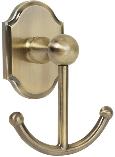 Крючок Veragio Stanford Bronzo VR. STD-7733. BR двойной, для ванны, бронза