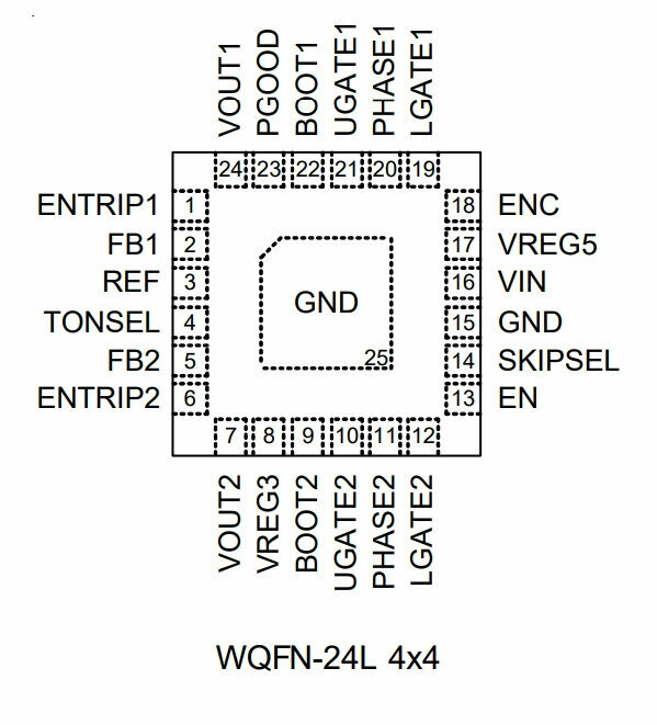 Микросхема RT8223NGQW 11=