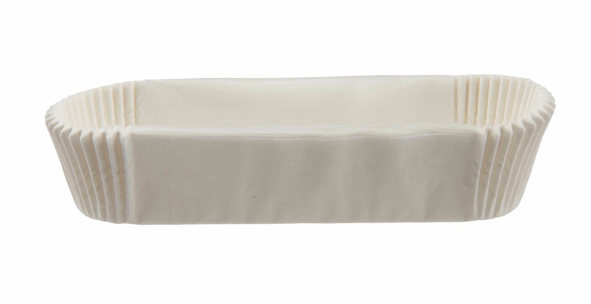 Капсулы бумажные овальные 100х50х20мм уп/1000шт белые /формы бумажные/ тарталетки бумажные