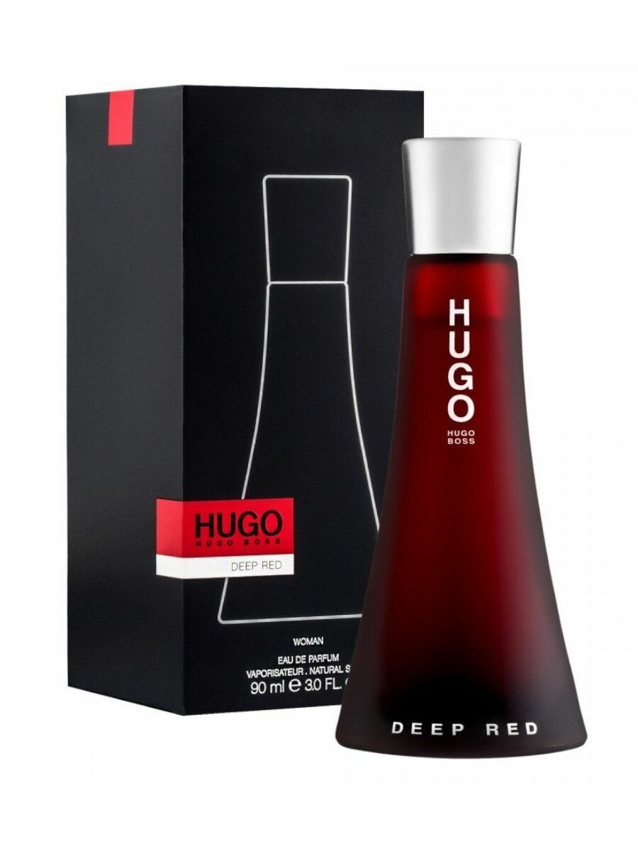 Парфюмерная вода HUGO BOSS " Deep Red " — для женщин, объём 90 мл