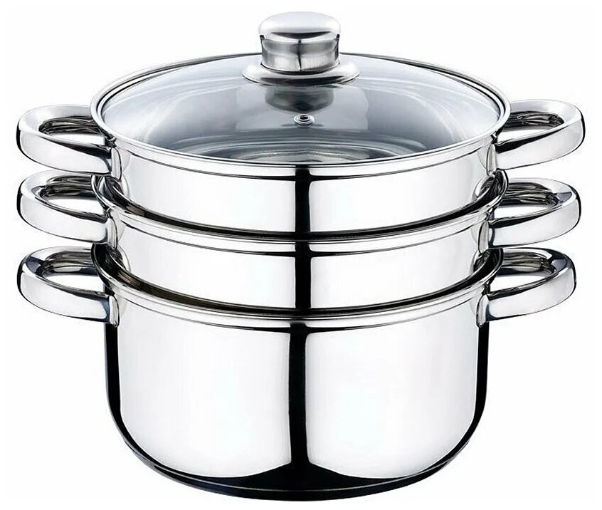 Пароварка Kelli KL-4105, 2.5 л, диаметр 18 см