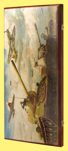 Нарды, шашки Советская Армия (большие)