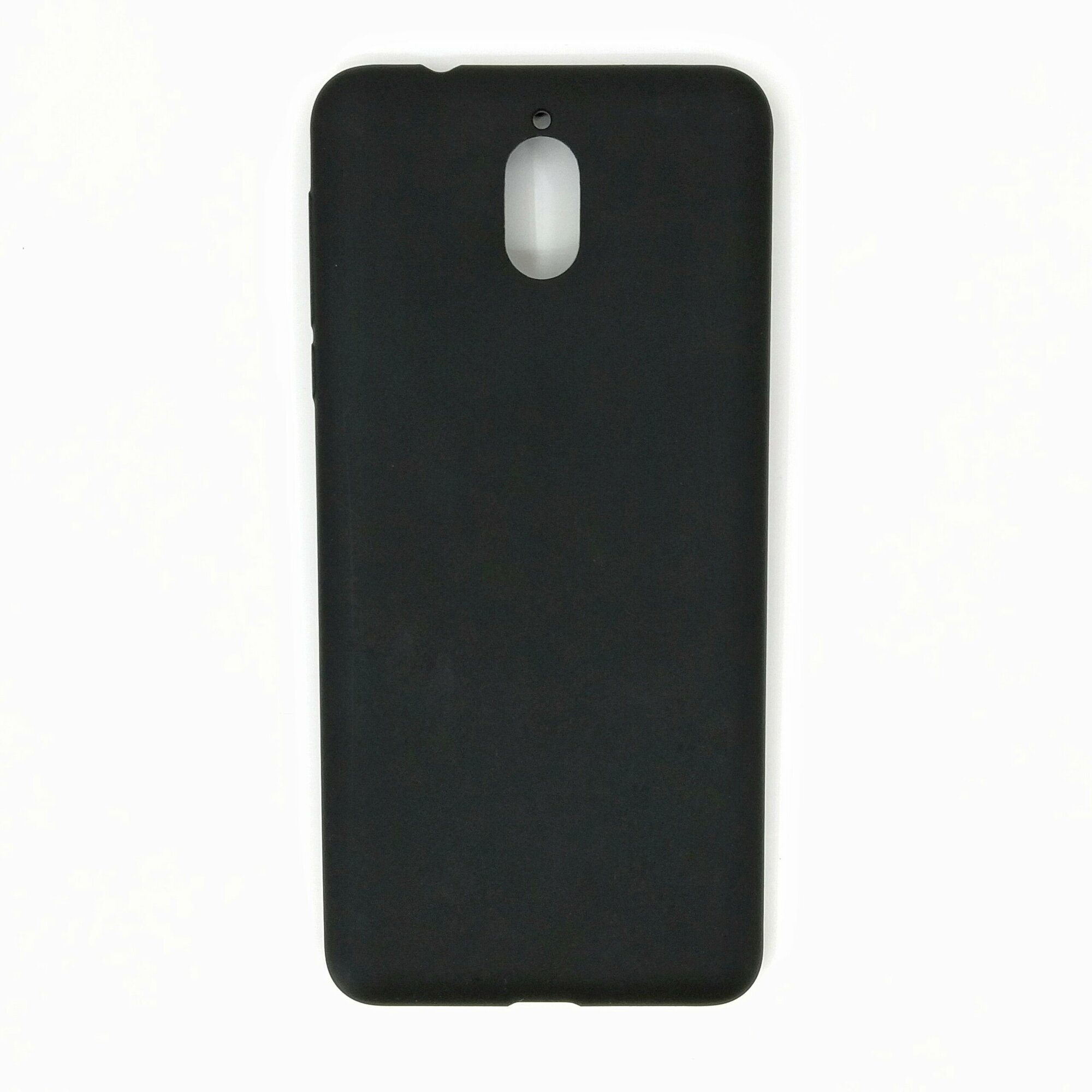 Силиконовый чехол для Nokia 3.1 (матовый, черный)