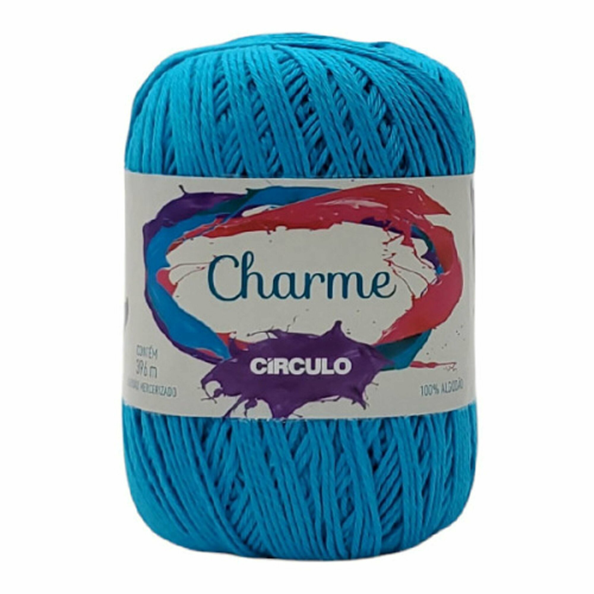 1 моток Пряжа Circulo CHARME 100% Мерсеризованный бразильский первичный хлопок 150 гр. - 396 м. цв. 2194