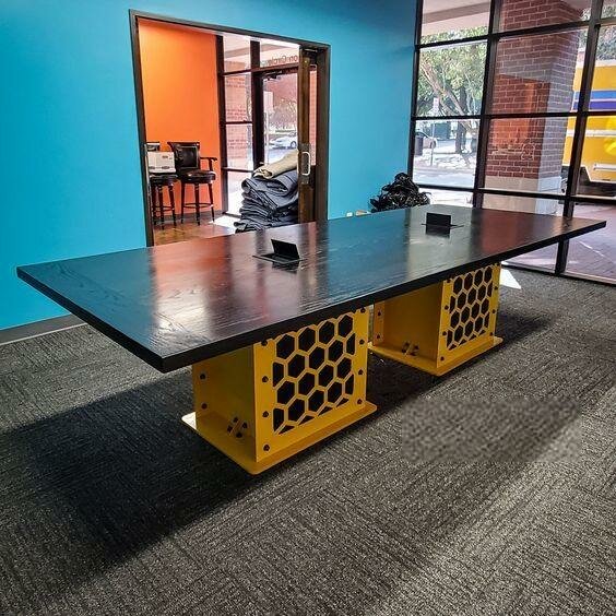 Конференц-стол для переговоров, промышленный дизайн Барти, 280*120 см