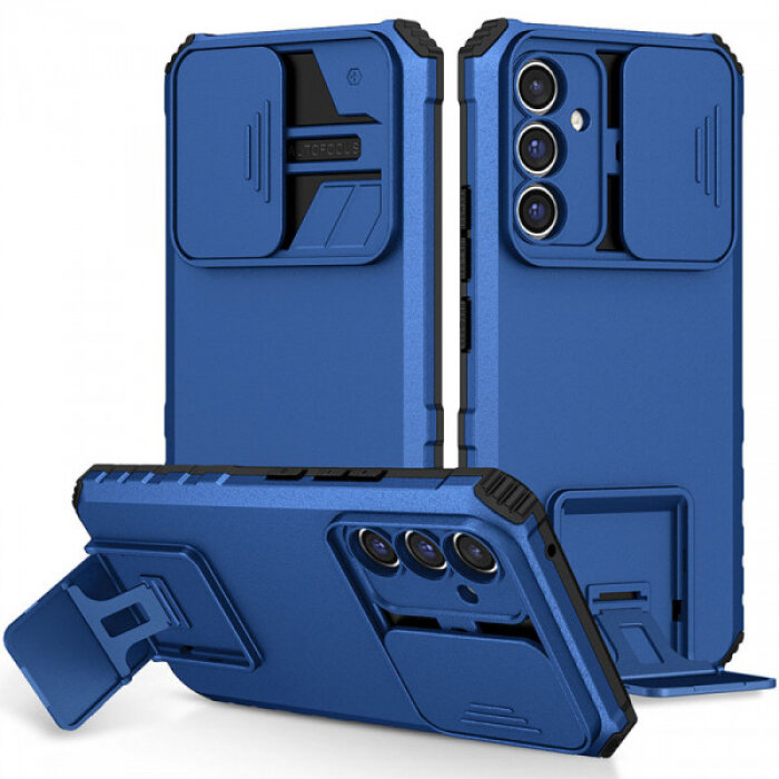 CamShield Holder Противоударный чехол-подставка для Samsung Galaxy A35 / A55 с защитой камеры