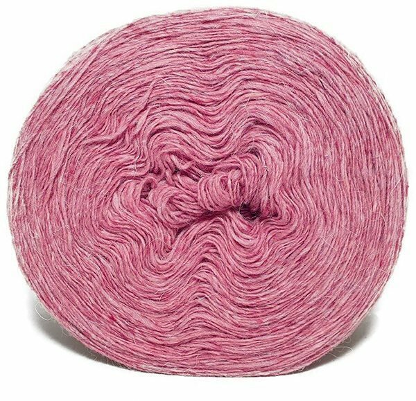 Пряжа Рассказовская ангорка 70 малина меланж (2 мотка)