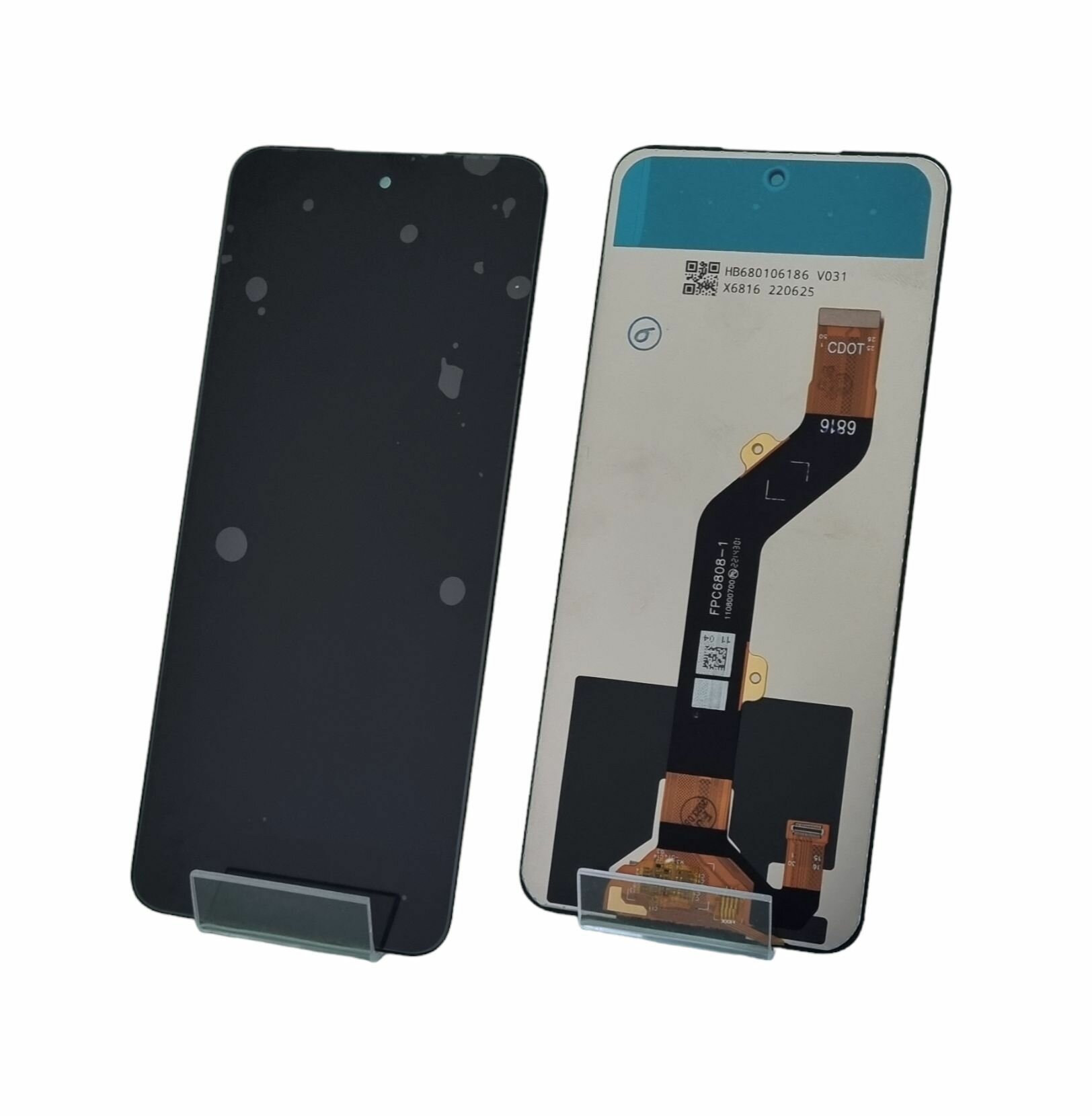 Дисплей Tecno Pova Neo 2 (LG6N) с сенсором черный (OR Ref)