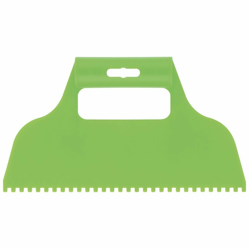 Шпатель зубчатый пластиковый для мозаики Сибртех зуб 4х4 мм