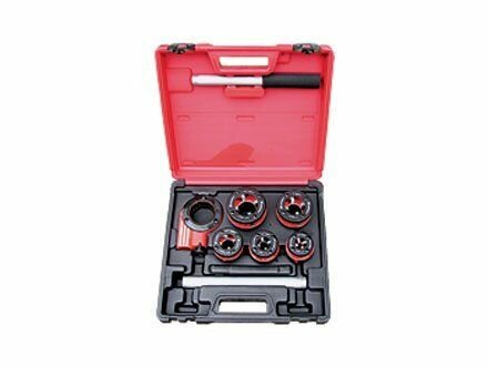 Набор клуппов 1/2"-3/4"-1", плашкодержатель с трещоткой (SPARTA) /арт. 773335/