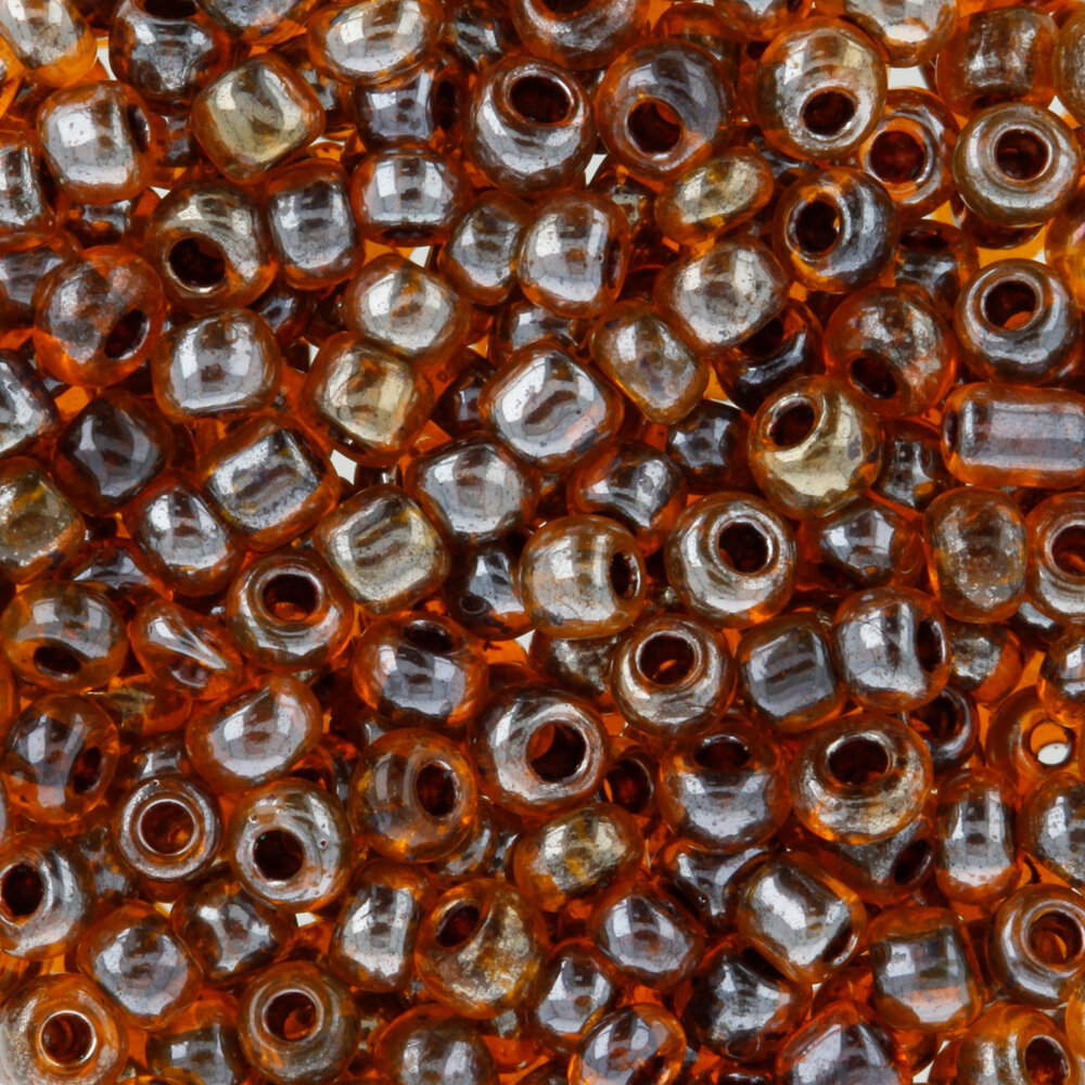 Бисер "Zlatka" круглый GR 08/0 10 г №2229 коричневый