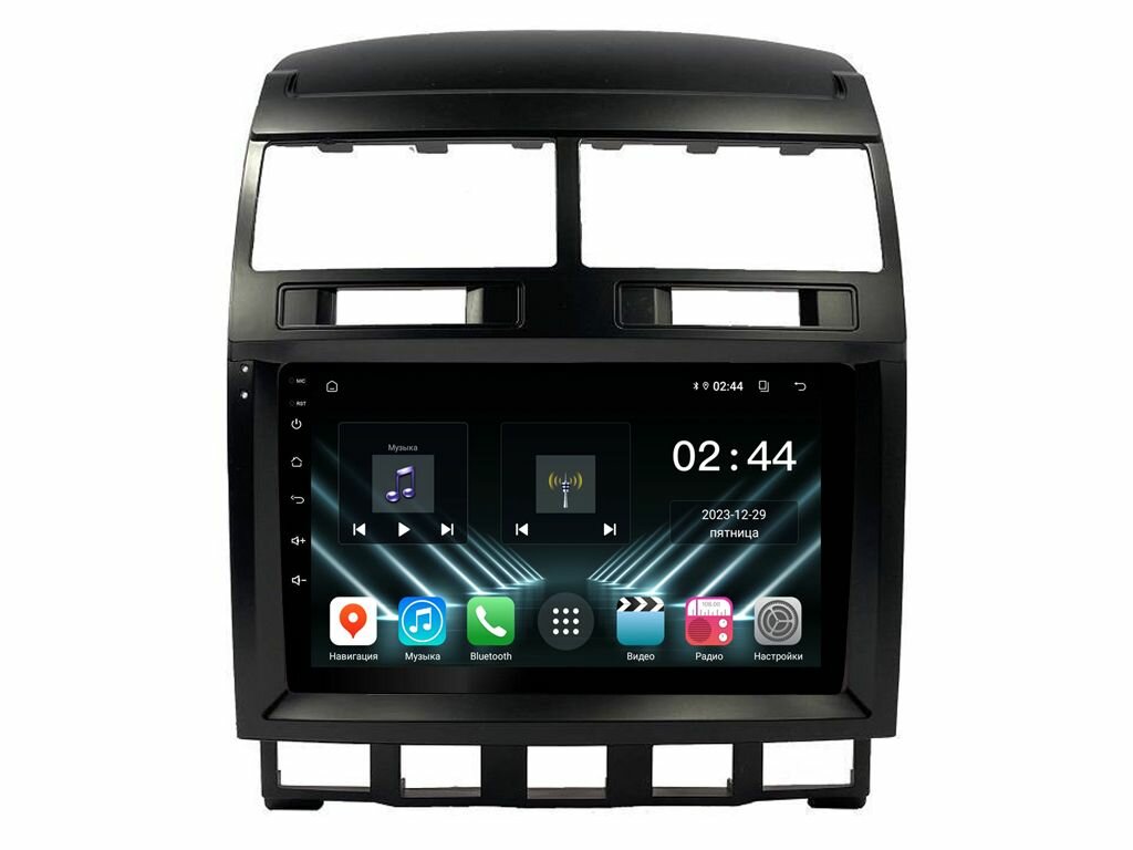 Штатная магнитола Volkswagen Touareg 1 2002-2010 UNISON 09T4 4Gb/64Gb IPS BT Wi-Fi CarPlay (042-09T4)