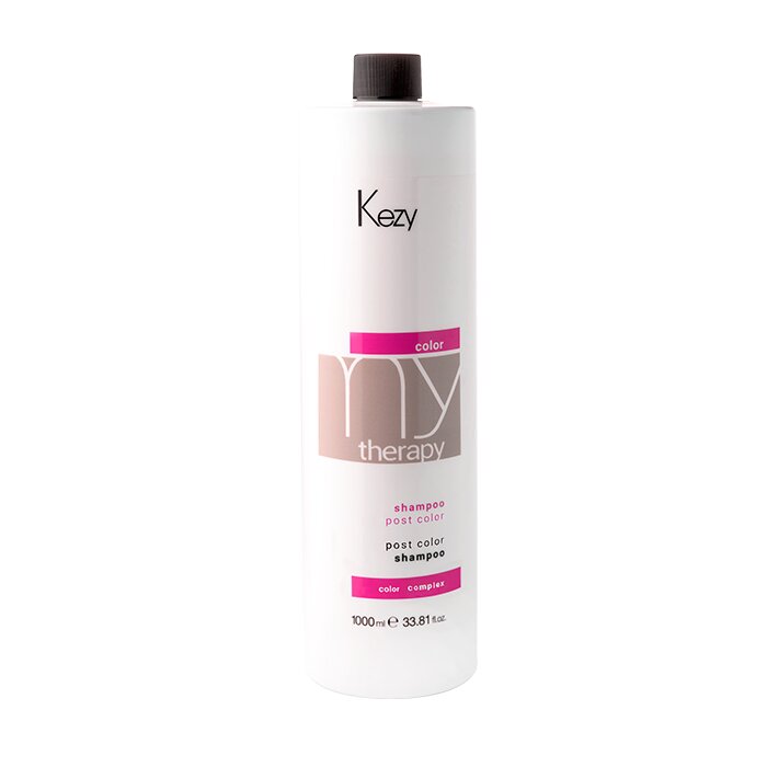 Шампунь KEZY My Therapy Post Color Shampoo, Шампунь после окрашиваня с экстрактом граната, 1000 мл