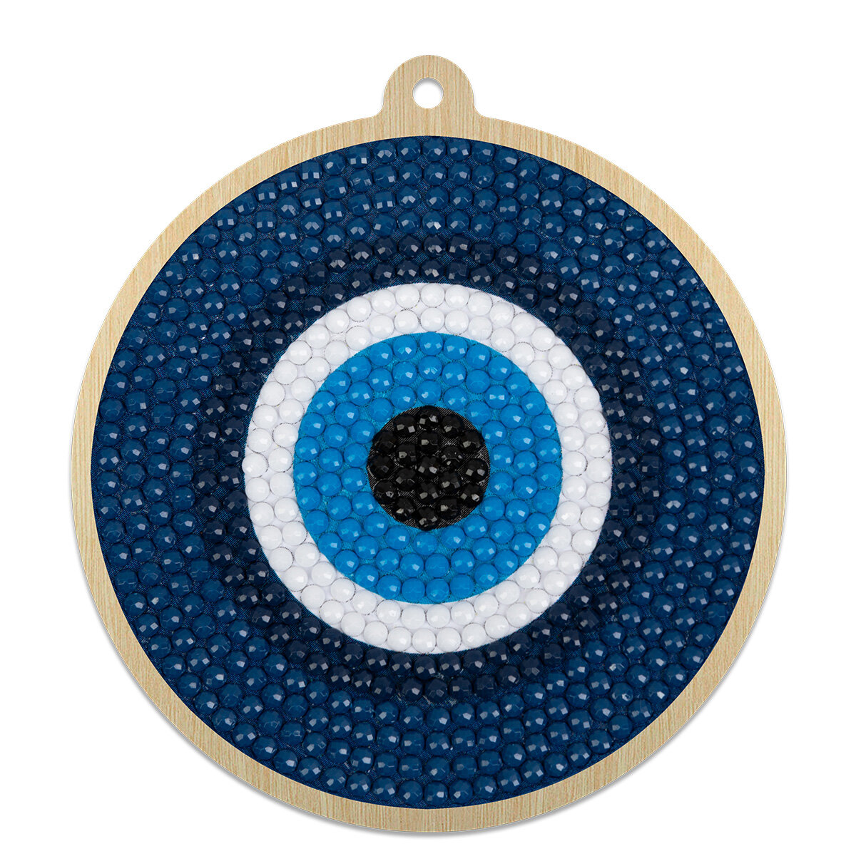 Фрея ALVP-021-ER33 подвеска из кристальной мозаики Глаз от сглаза, размер 8×8 см