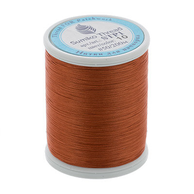 Нитки "SumikoThread" для пэчворка STP1 50 100% хлопок 219 я 200 м №10 охра